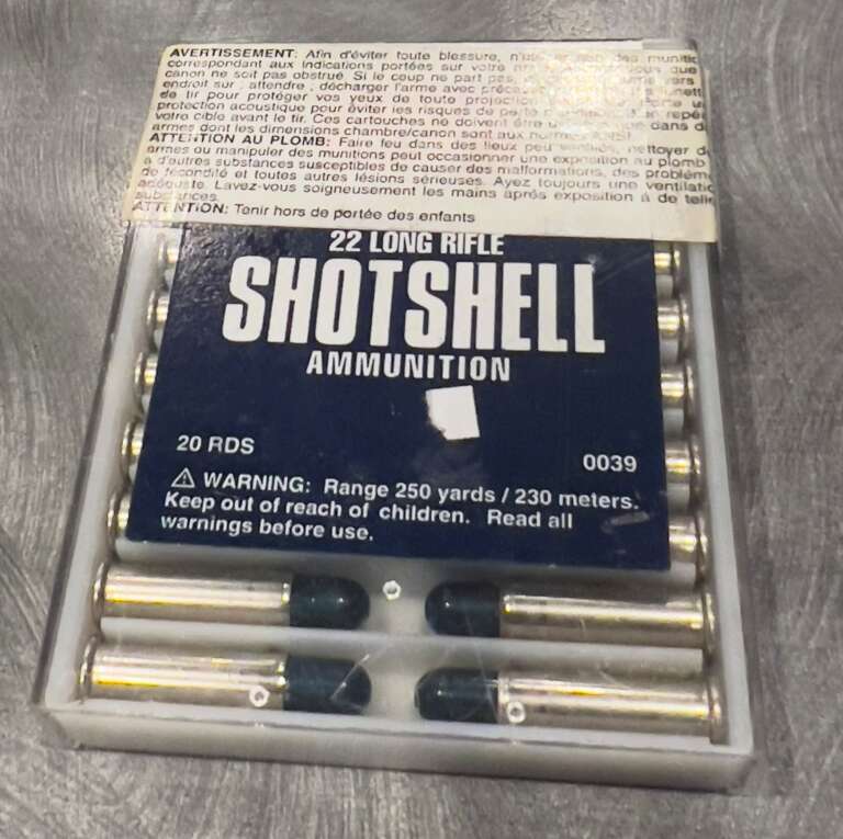 22LR Shotshell - Kelvin's Taxidermy & Gun Shop